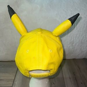 Pokemon | Accessories | Pokemon Pikachu Cap Face 3d Ears Faux Leather ...